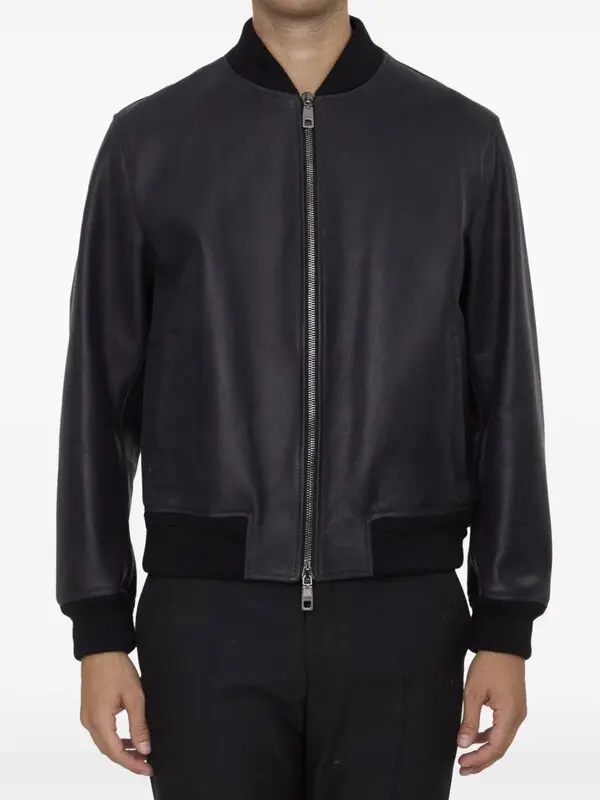 Dolce & Gabbana Zip-up Leather Jacket