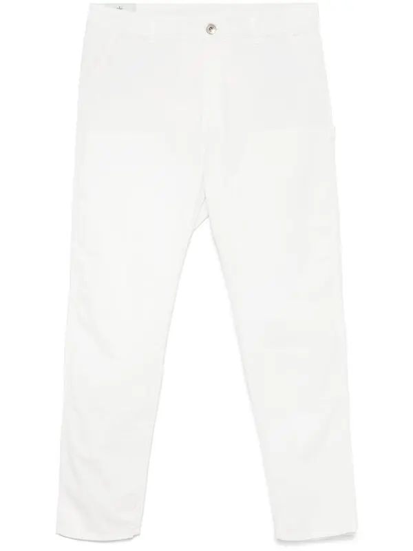 Eleventy Tapered Trousers - White