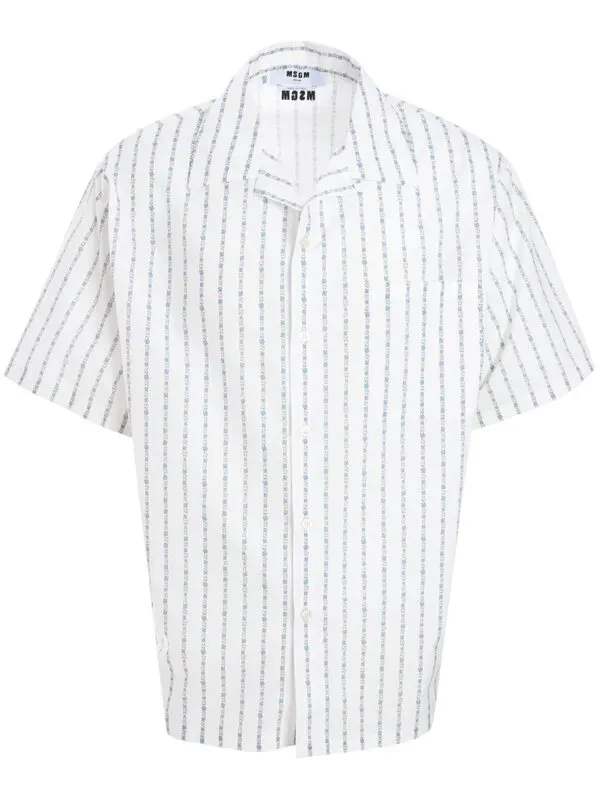 MSGM Cotton Shirt - White