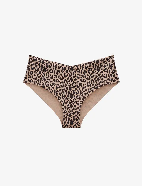 THIRDLOVE Zero Edge™ No-show Cheeky Panty - Leopard