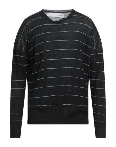 Isabel Benenato Linen Striped Sweater