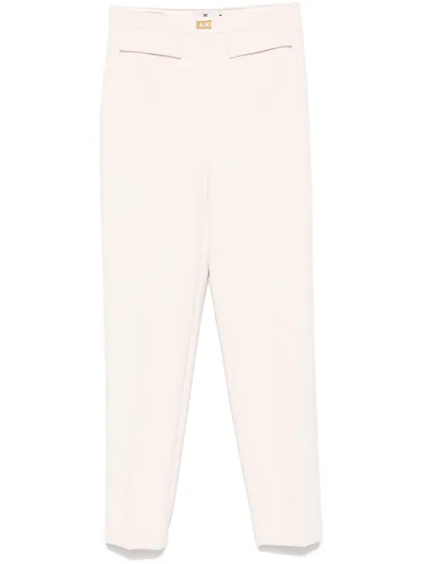 Elisabetta Franchi Crepe Tapered Trousers