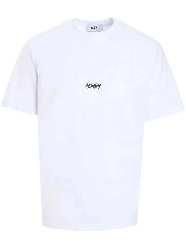 MSGM Logo-print T-shirt