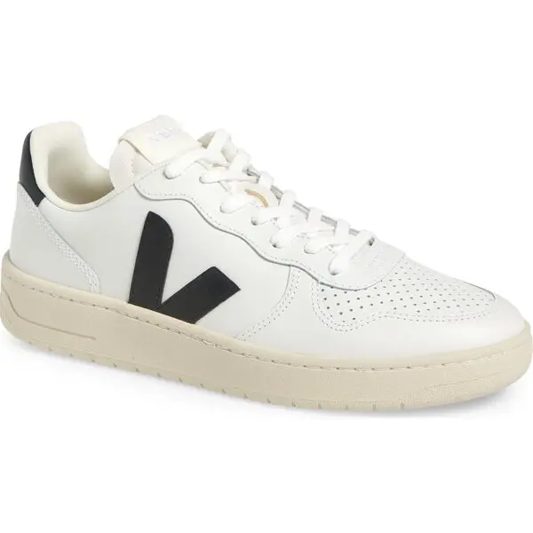 VEJA V-10 Sneaker - Extra-white/ Black