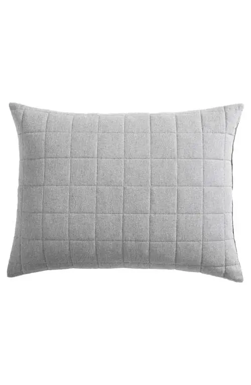 CALVIN KLEIN HOME Mélange Flannel Set Of 2 Pillow Shams - Grey