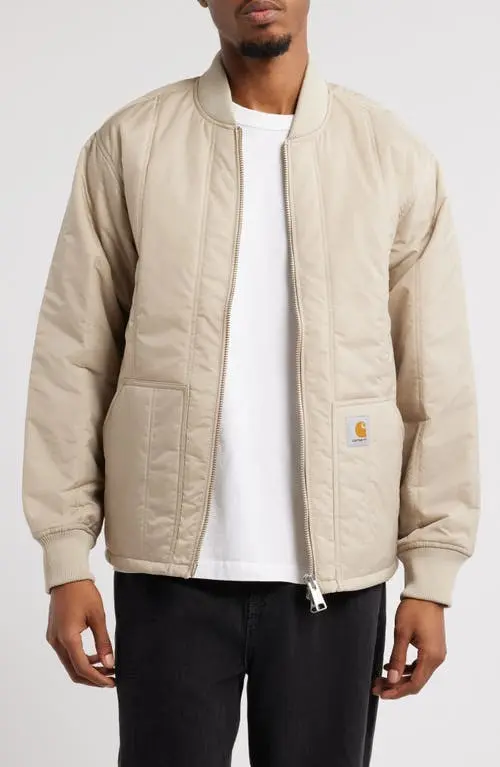 Carhartt Work In Progress Lachlan Quilted Liner Jacket - Fleur De Sel