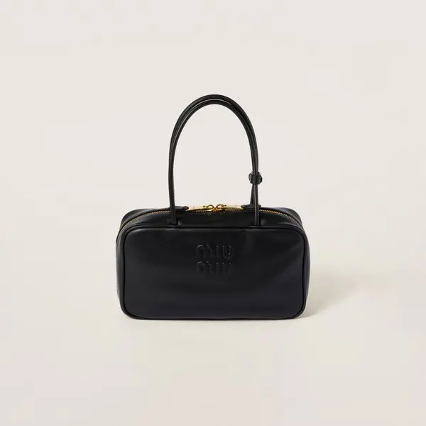 Miu Miu Beau Top-handle Bag - Black