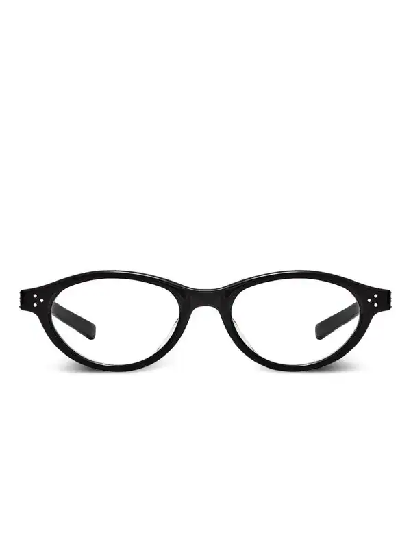 Gentle Monster Lad 01 Light Adaptive Oval-Frame Glasses - Black