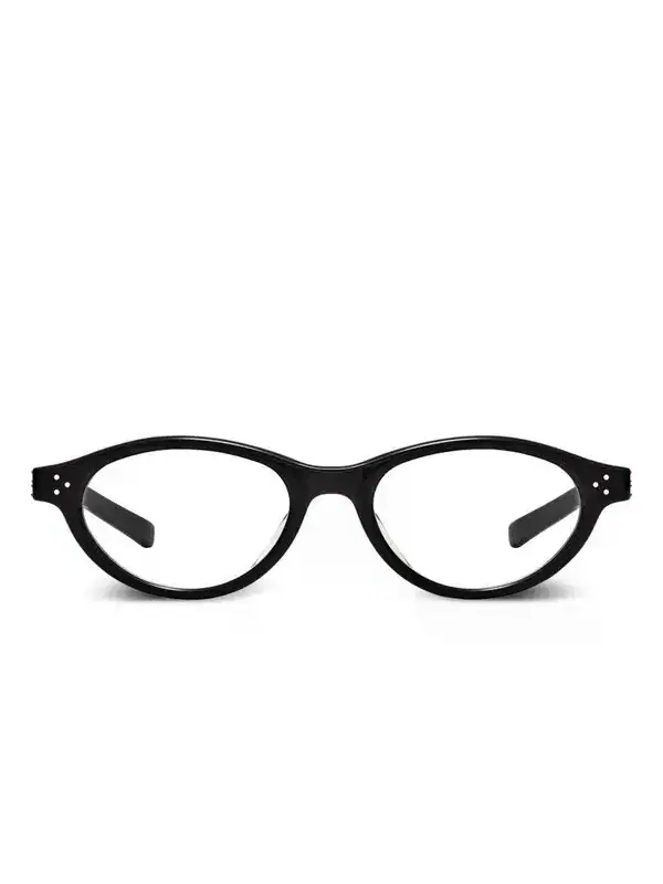 Gentle Monster Lad 01 Light Adaptive Oval-Frame Glasses - Black