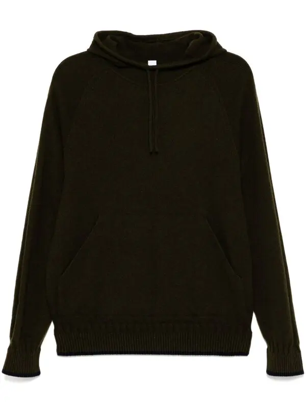CFCL Knitted Hoodie - Green