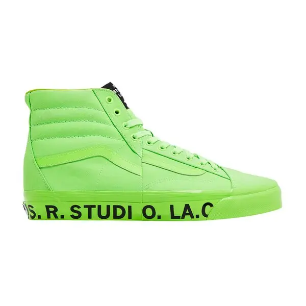 VANS X S.r. Studio. La. Ca. X Clash The Wall Gecko High-top Sneakers - Green