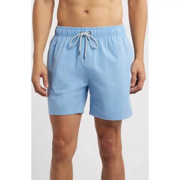 VINTAGE SUMMER Washed Swim Trunks