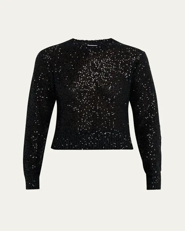 Brunello Cucinelli Paillette Embellished Sweater