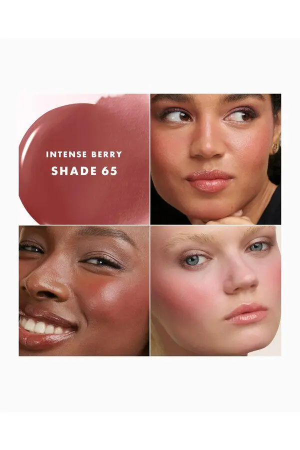 Giorgio Armani 65 Intense Berry, Luminous Silk Liquid Blush Cheek Tint - Beige