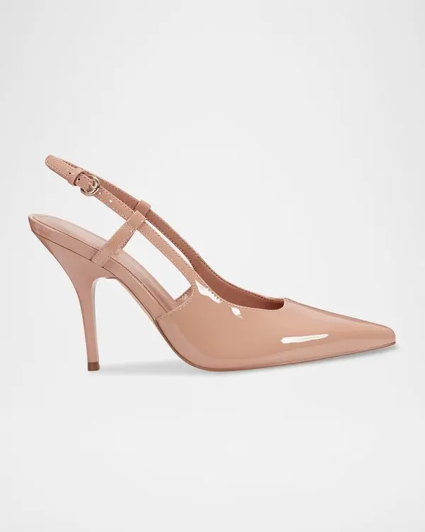 Marc Fisher Patent Leather Slingback Pumps