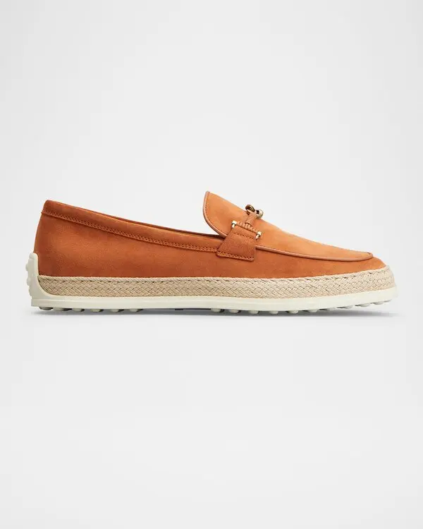 TOD'S Suede Slipper Loafers - Henne
