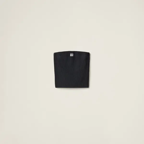 Miu Miu Viscose Bandeau Top