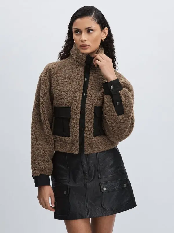 Paige Faux Shearling Jacket