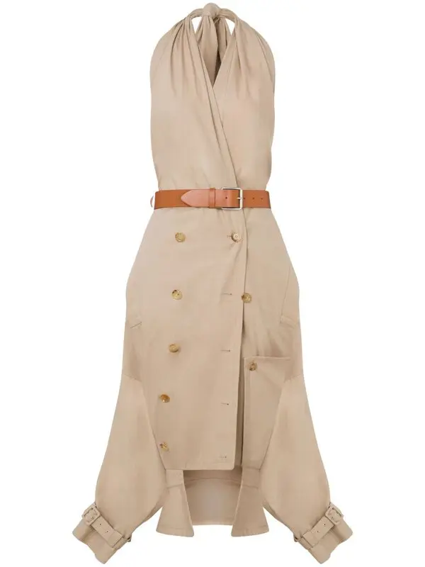 Moschino Asymmetric Midi Dress
