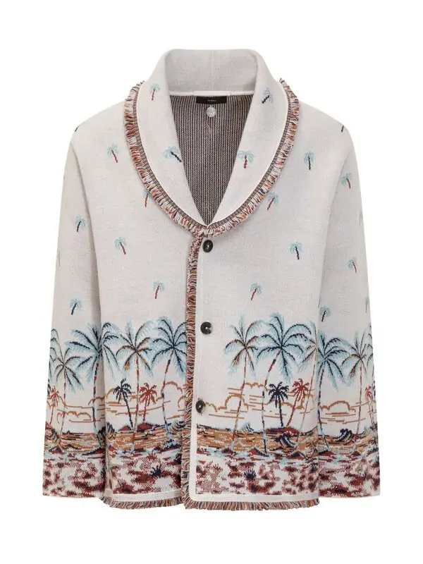 Alanui The Tale Cardigan - White