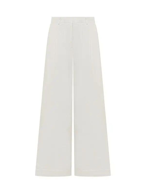 Palm Angels Gb Label Cuffed Pants