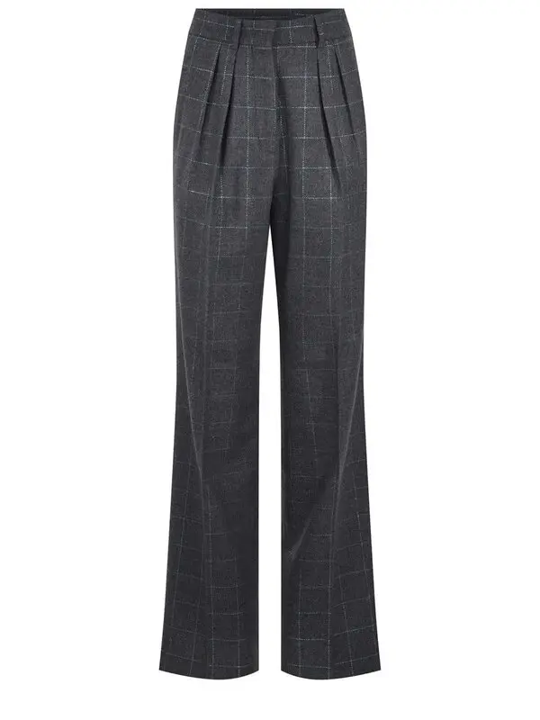 MANUEL RITZ Wide-leg Pleated Trousers