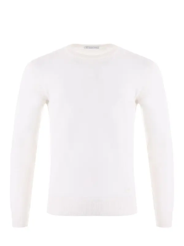 MANUEL RITZ Wool Blend Sweater - White