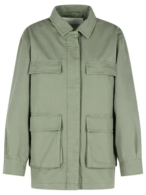 Closed Cotton Jacket - Green