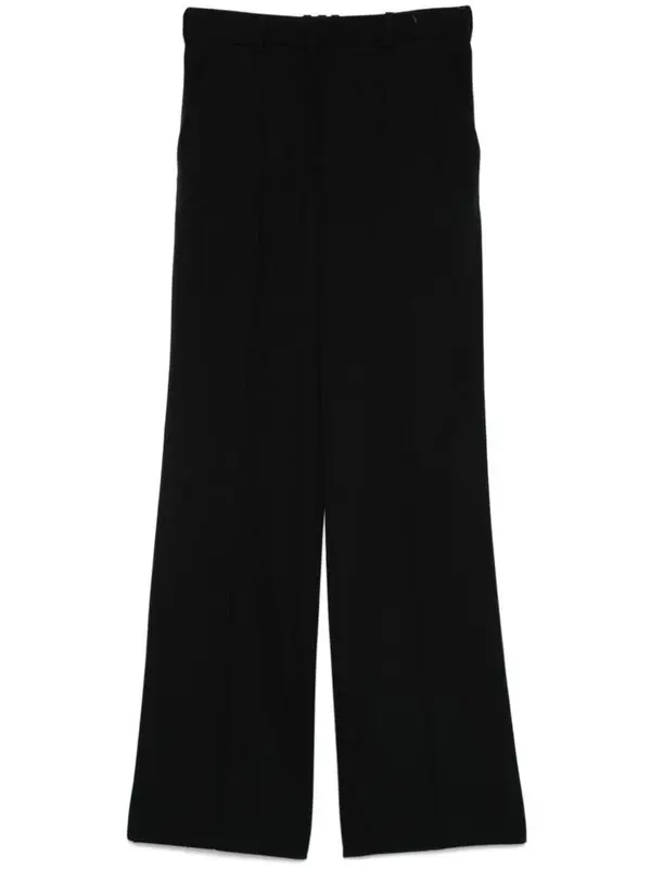 Balmain Wide-leg Virgin Wool Trousers