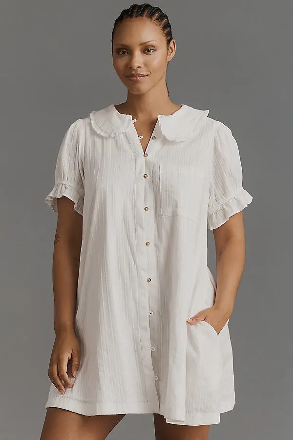 PILCRO The Keira Mini Dress - White