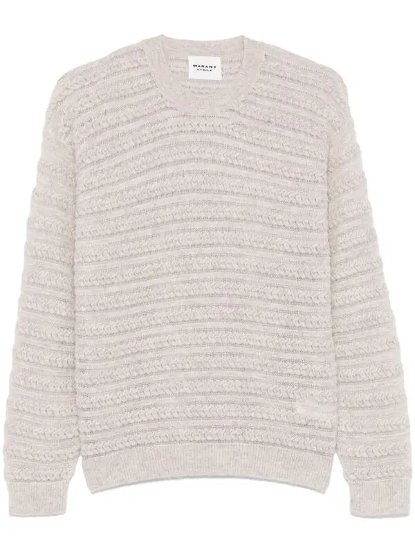 MARANT ETOILE Oletta Sweater - Neutrals