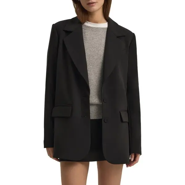 FAVORITE DAUGHTER The Favorite Oversize Blazer - Black