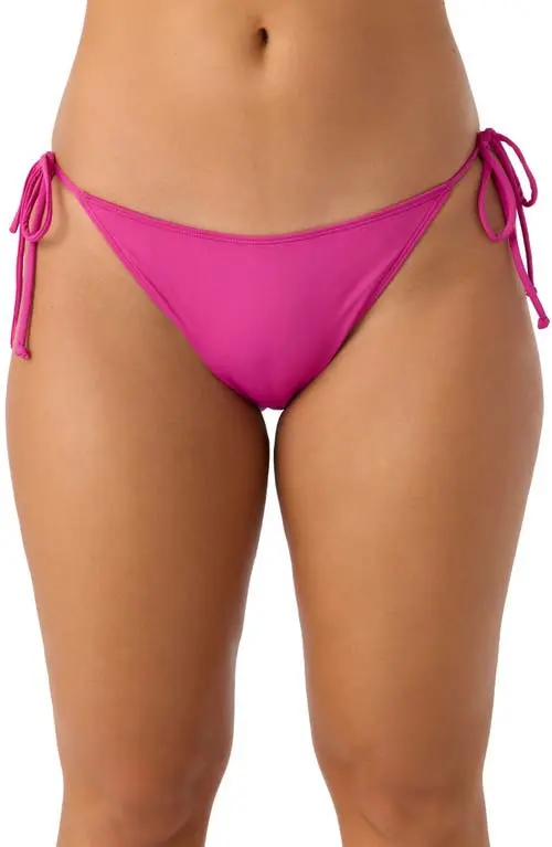 O'Neill Maracas Side Tie Bikini Bottom - Fuchsia