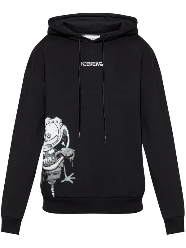 Iceberg Spongebob-print Hoodie