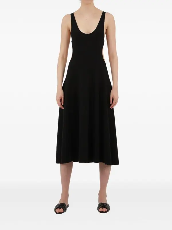 Saint Laurent Wool U-neck Dress