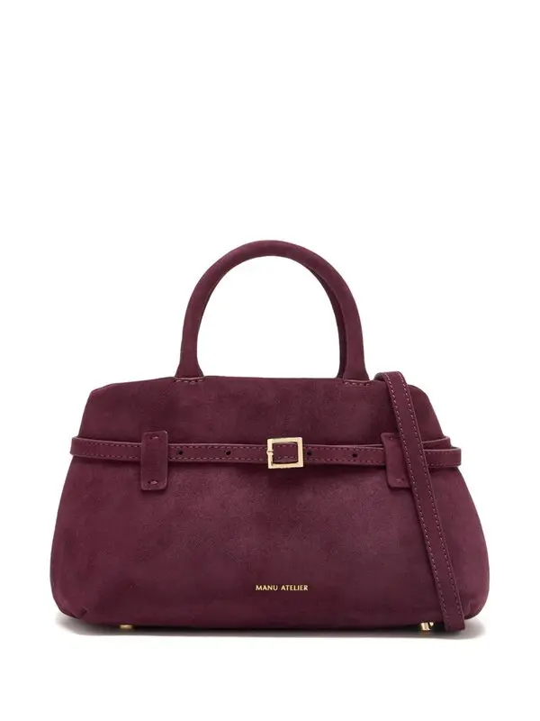 Manu Atelier Le Cambon 25 Shoulder Bag - Purple