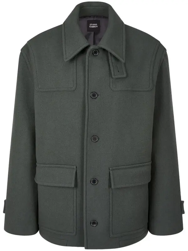 STUDIO TOMBOY Duffle Coat - Green