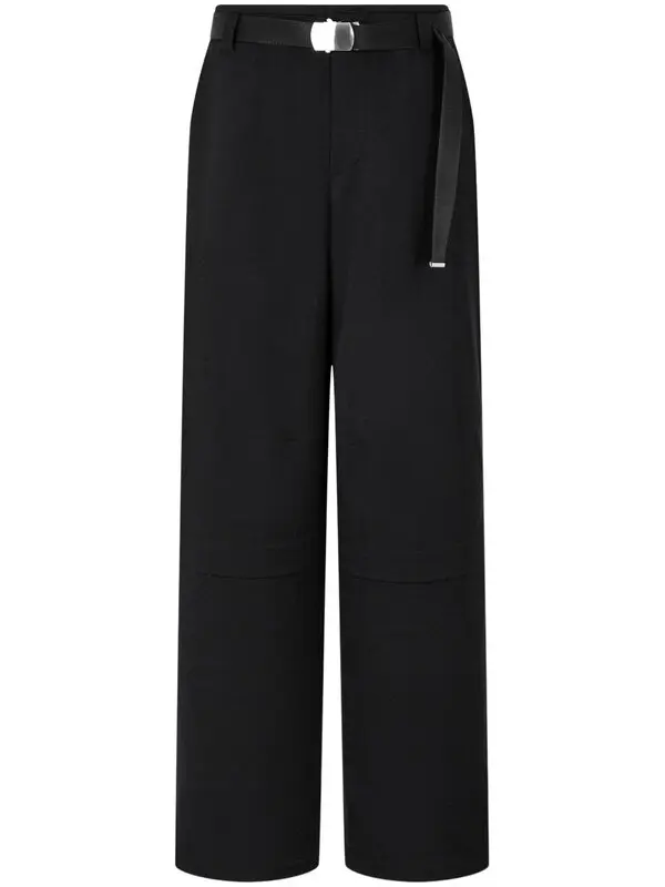 STUDIO TOMBOY Belted Wool Trousers