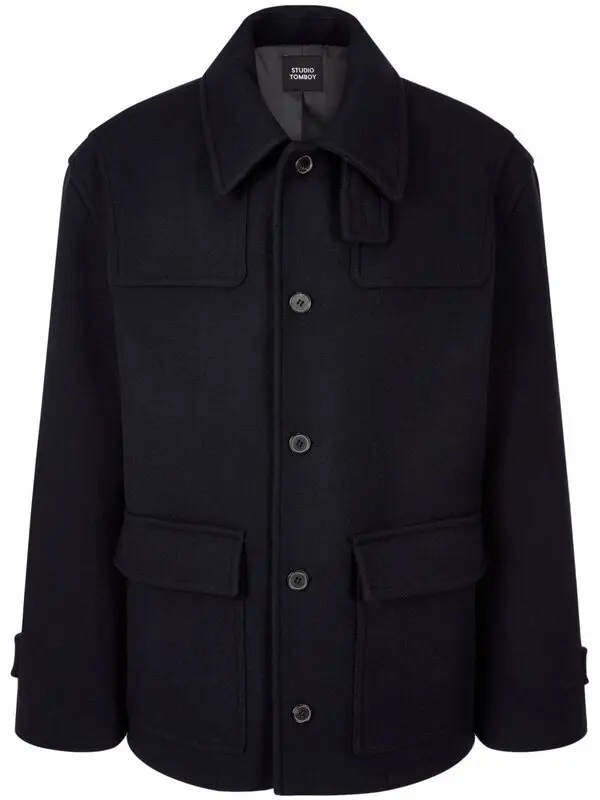 STUDIO TOMBOY Duffle Coat - Blue