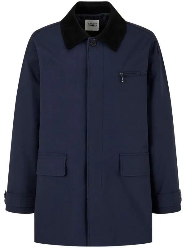 STUDIO TOMBOY Single-breasted Coat - Blue