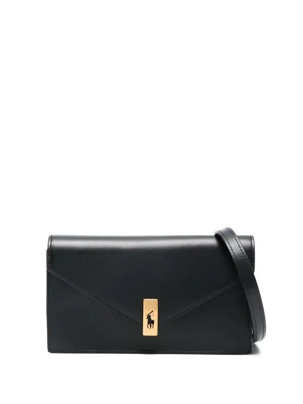 Ralph Lauren Polo Id Chain Wallet - Black