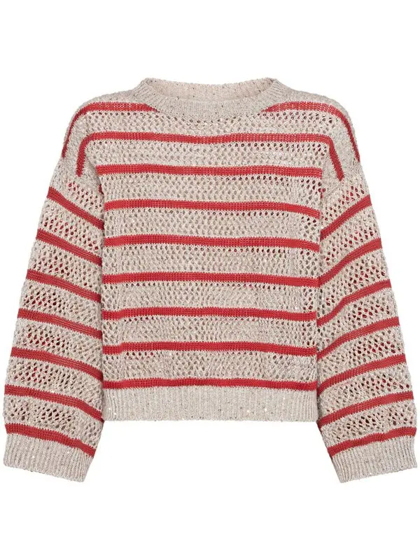 Brunello Cucinelli Net Sweater