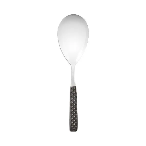 MACKENZIE-CHILDS Everyday Black Serving Spoon
