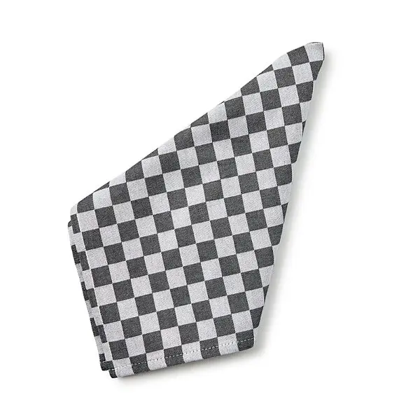 MACKENZIE-CHILDS Black Check Fabric Napkins, Set Of 4