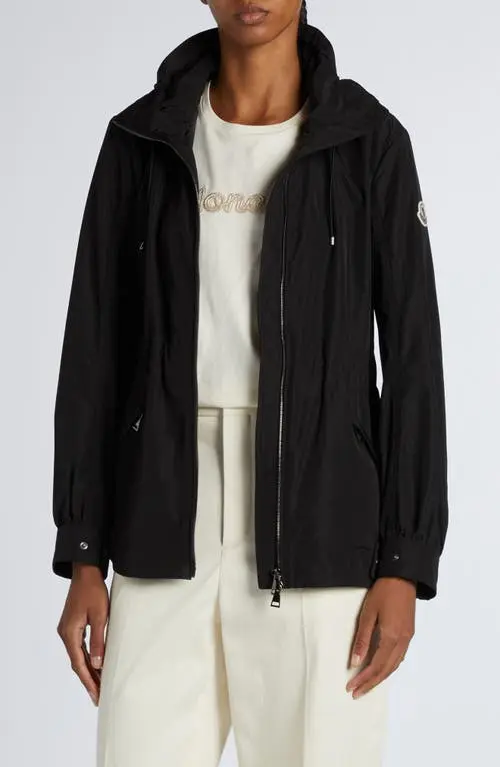 Moncler Leandro Short Hooded Jacket - Black