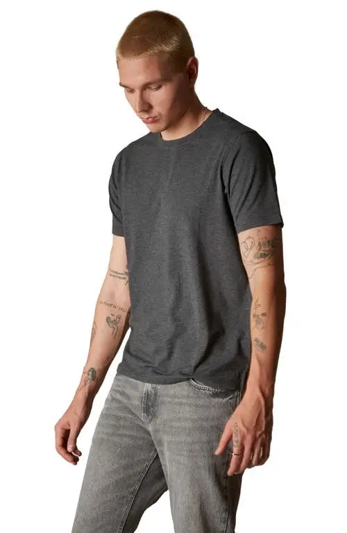 MEMBERS ONLY Crew Neck T-shirt - Charcoal