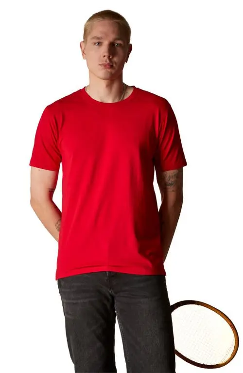MEMBERS ONLY Crew Neck T-shirt - Red