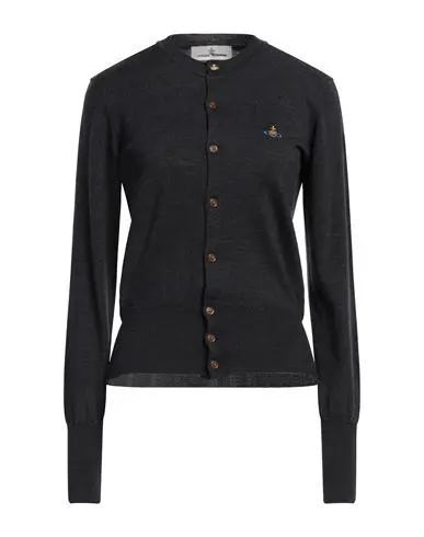 VIVIENNE WESTWOOD Virgin Wool Cardigan - Grey