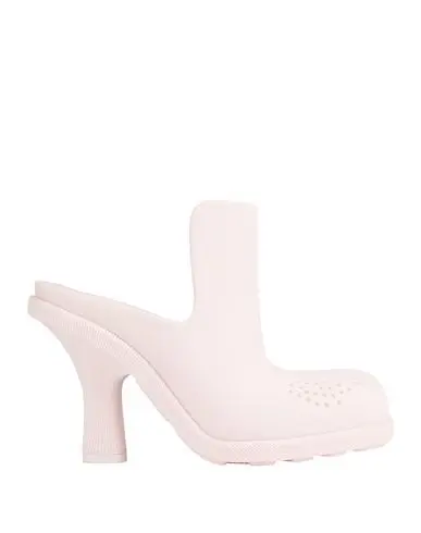 Burberry Rubber Mules - Pink