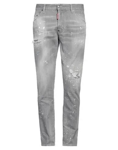 Dsquared2 Tapered Jeans With Five Pockets - Grey